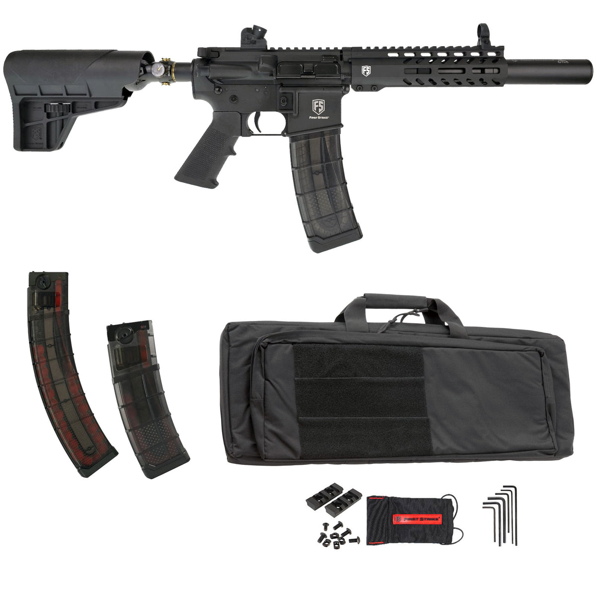 First Strike T15 Custom Paintball Marker 8.5 Inch Barrel ...