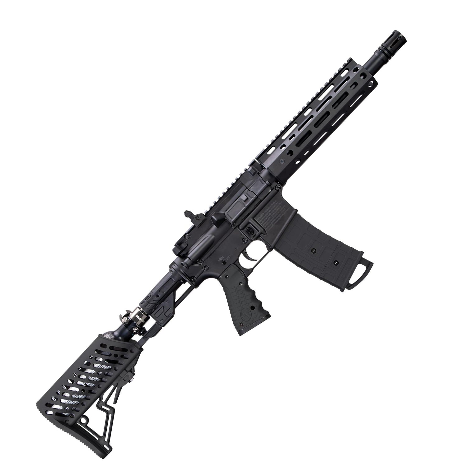 Tippmann TMC Elite Mag Fed Paintball Marker w/ Air Thru Stock Black ...