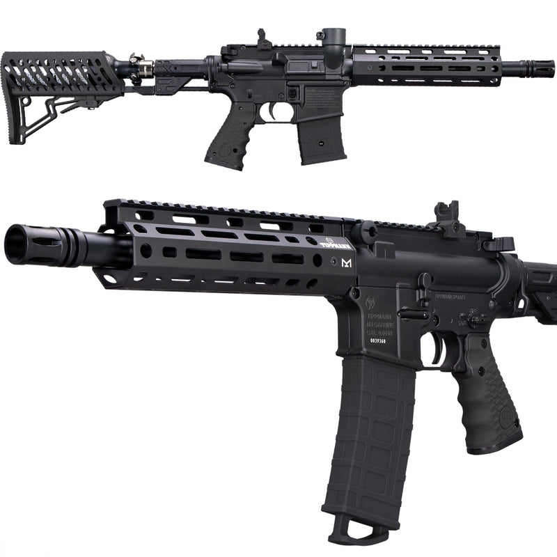 Tippmann TMC Elite Mag Fed Paintball Marker w/ Air Thru Stock Black ...