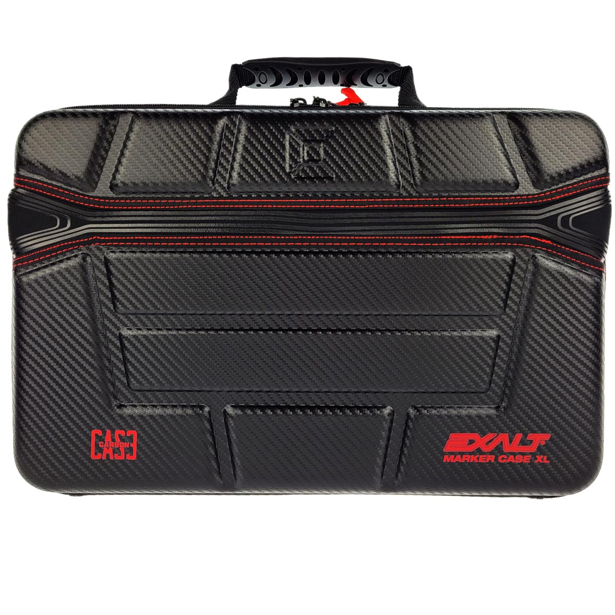 Exalt Carbon Series Marker Case Black Red XL – Discount Paintball