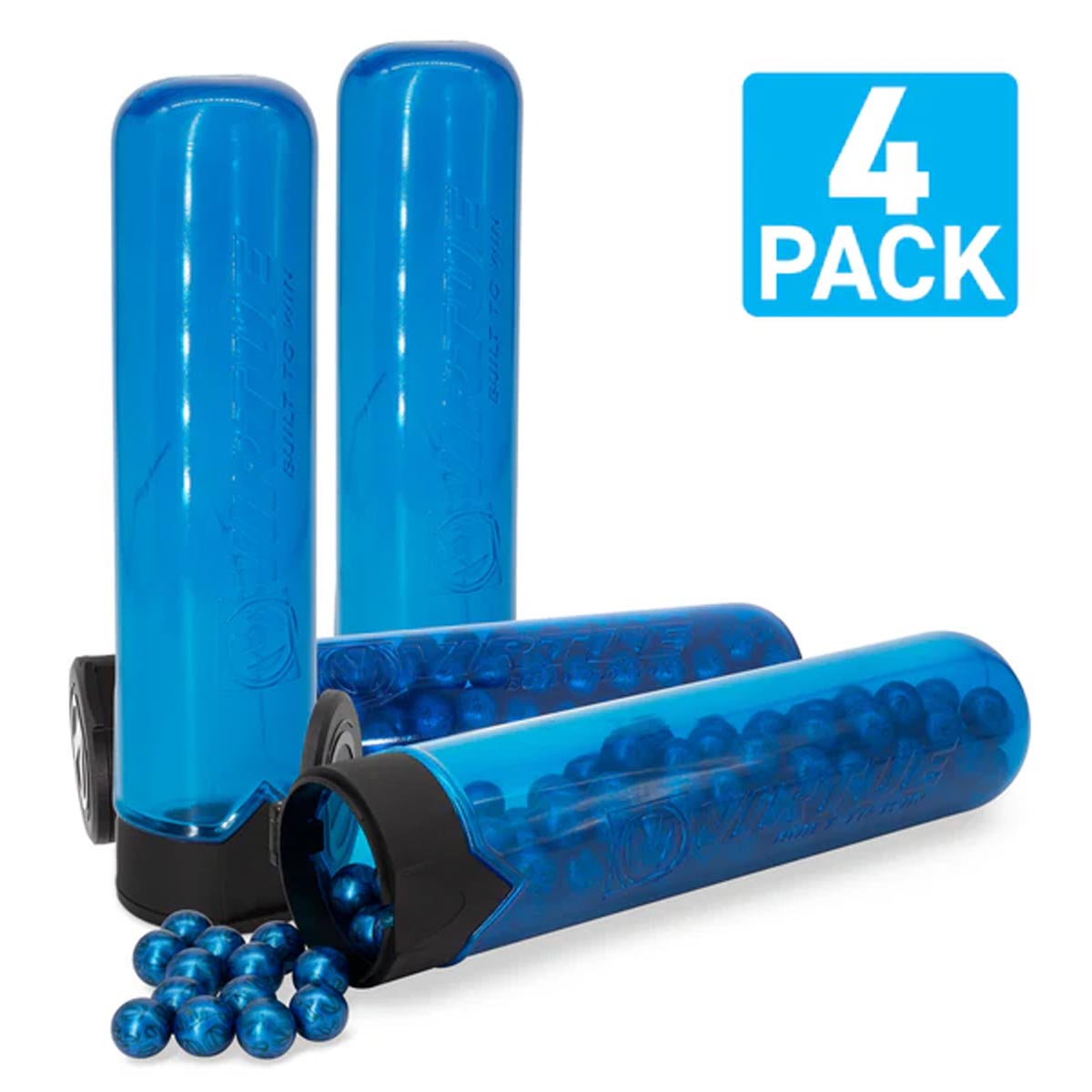 Virtue Flip Pods 170 Round 4 Pack Blue – DiscountPaintball.com