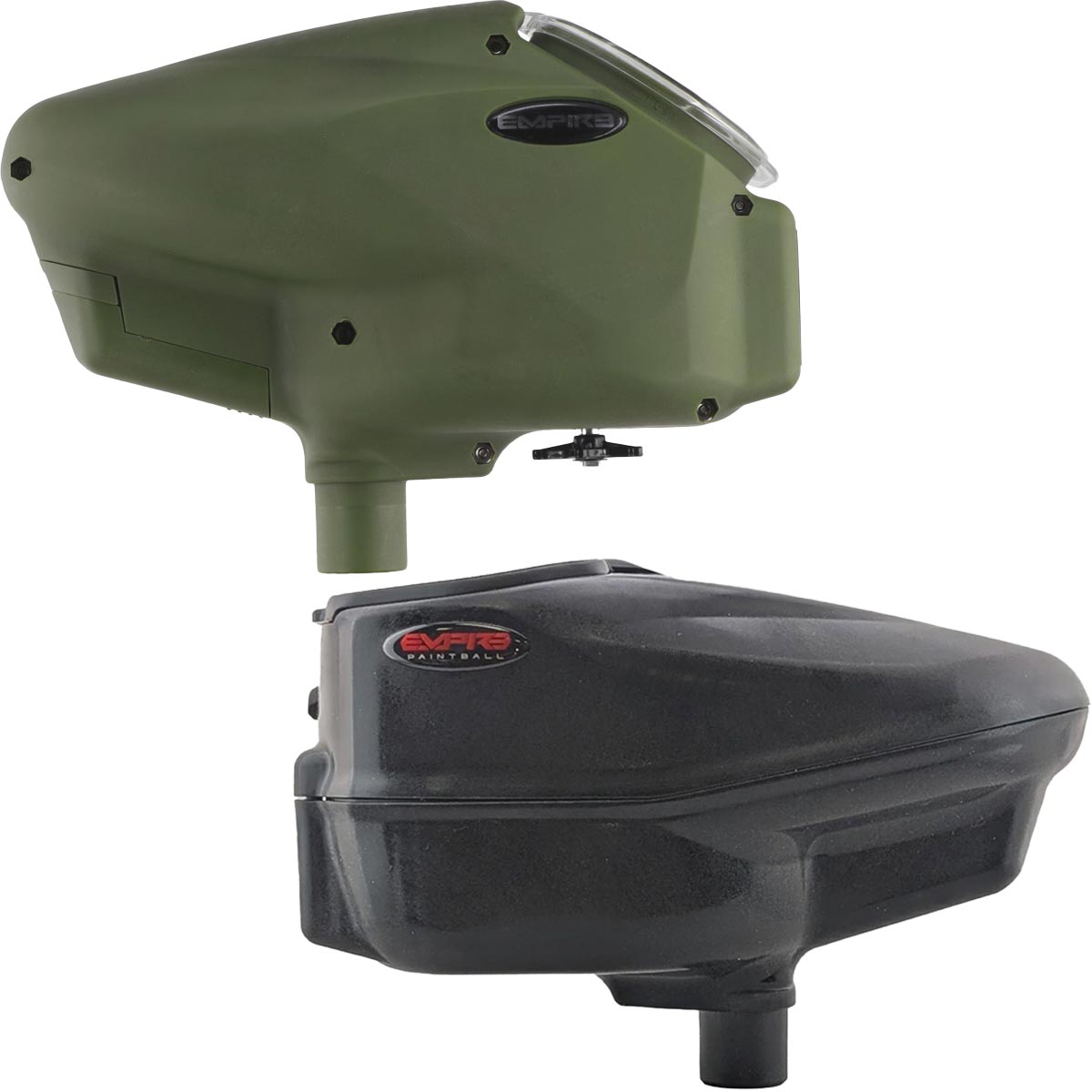 Empire Halo Too Loader Olive And Pro Shell Kit – Discount Paintball